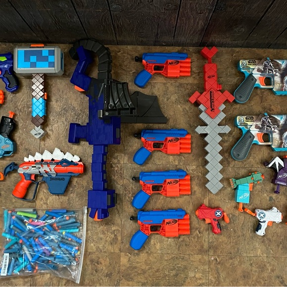 Nerf | Toys | Nerf Action Figures Playsets Blue And Orange Tactical ...